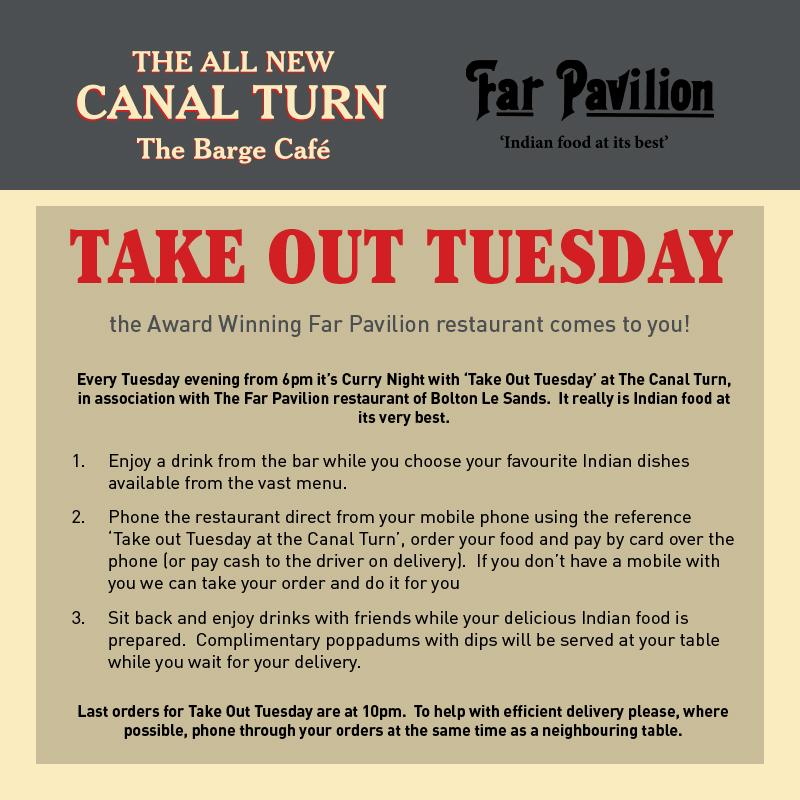 The Canal Turn - Carnforth - Sugarvine, The Nation's Local Dining Guide