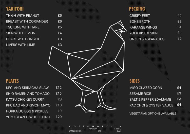 Cottonopolis Produce Takeover – Goosnargh Chicken – Sugarvine