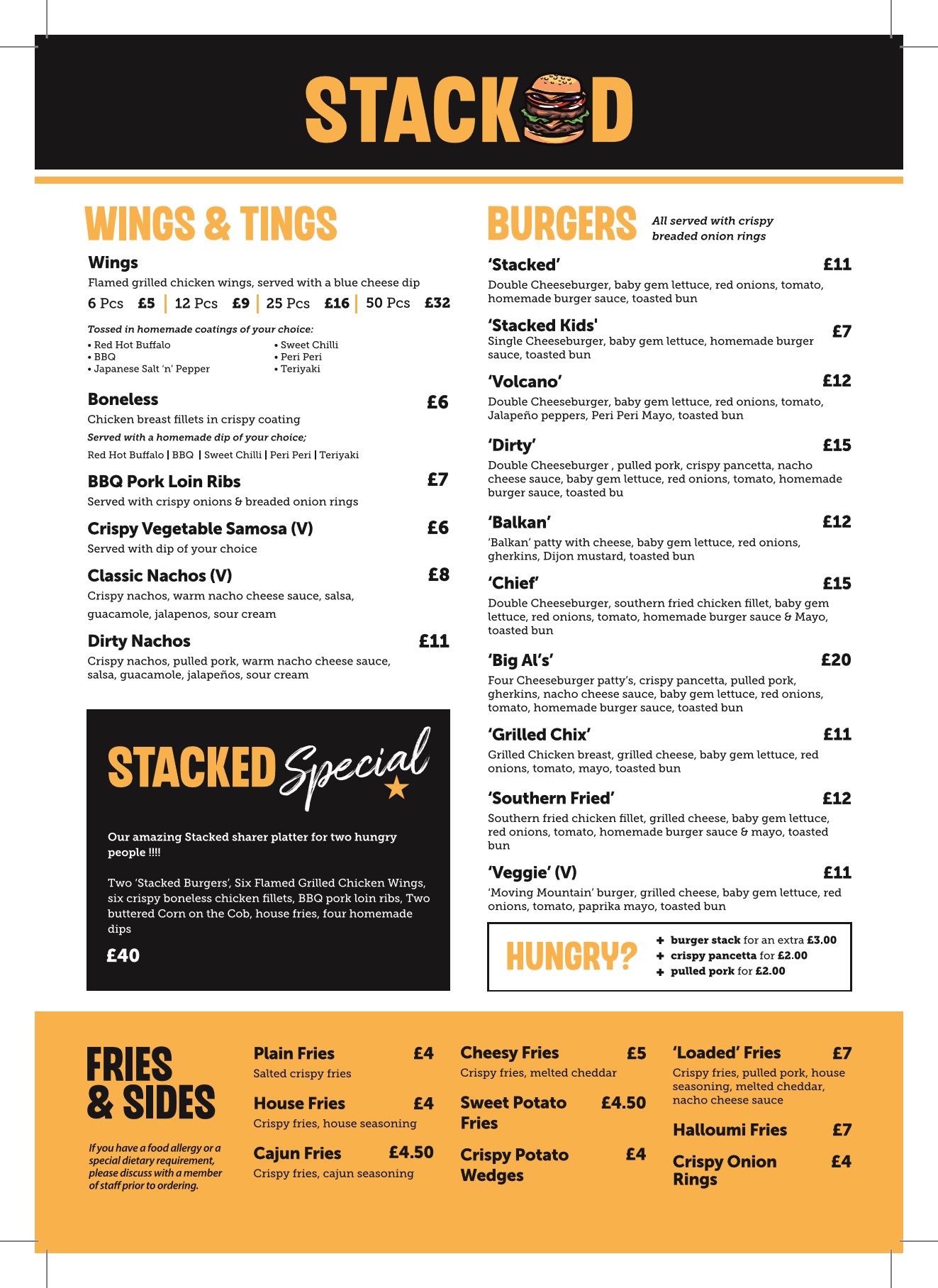 Stacked - Lymm - Sugarvine, The Nation's Local Dining Guide